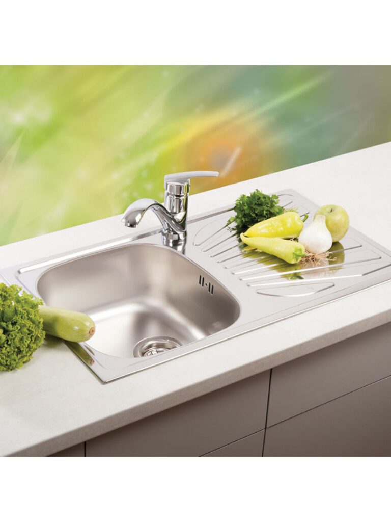 Metalac inox usadna sudopera Luna Flex-ø90 - VODOCENTAR